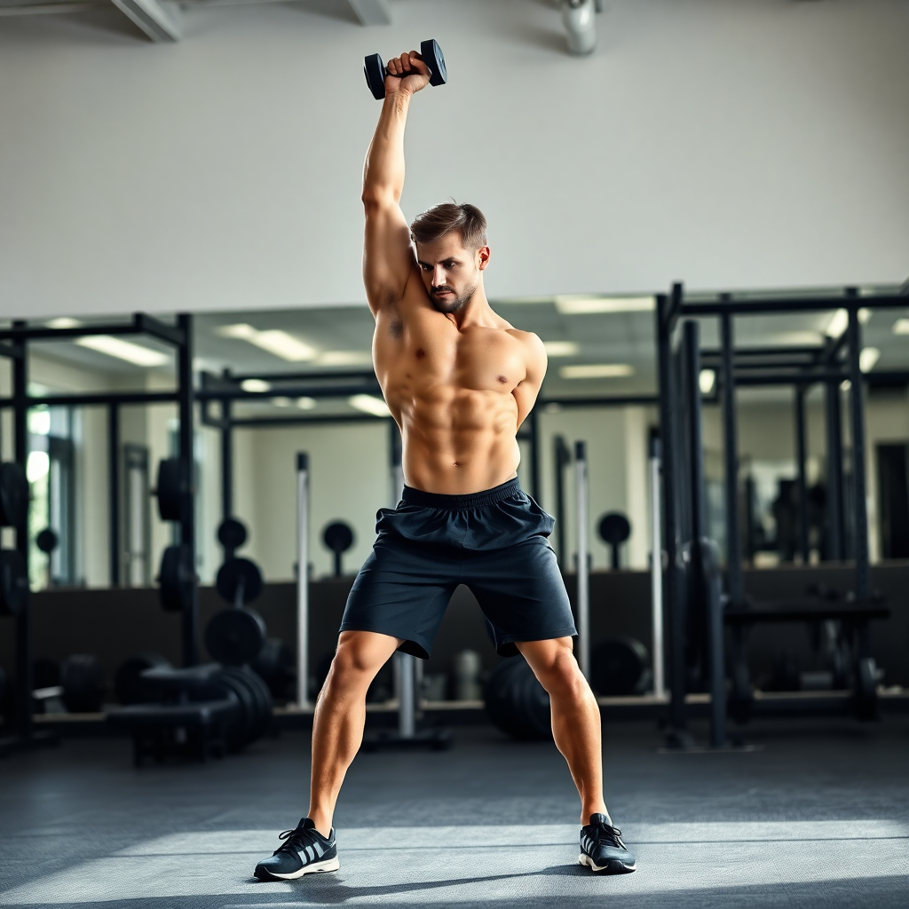 Dumbbell Snatch : guide complet, muscles, bienfaits
